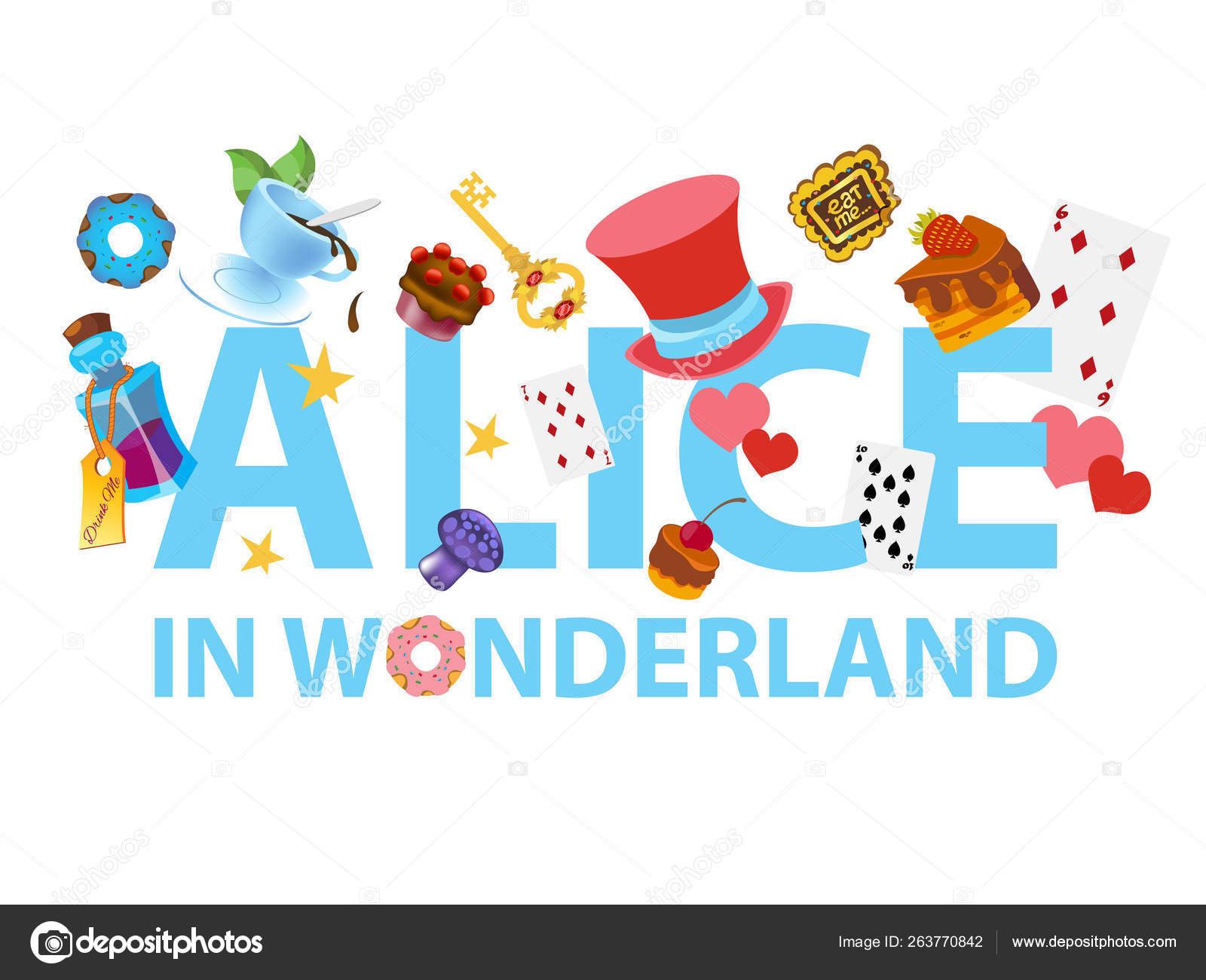 Alice In Wonderland Symbols