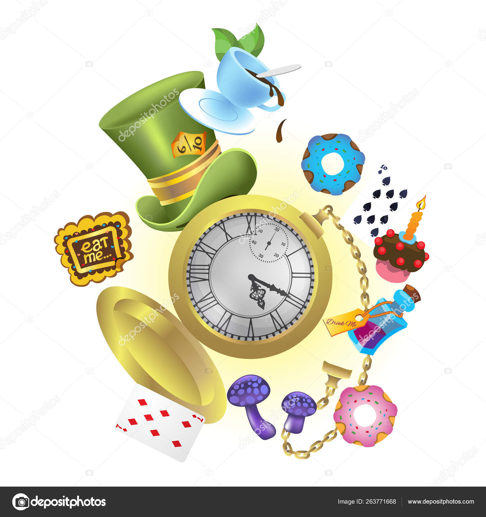 Alice In Wonderland Symbols