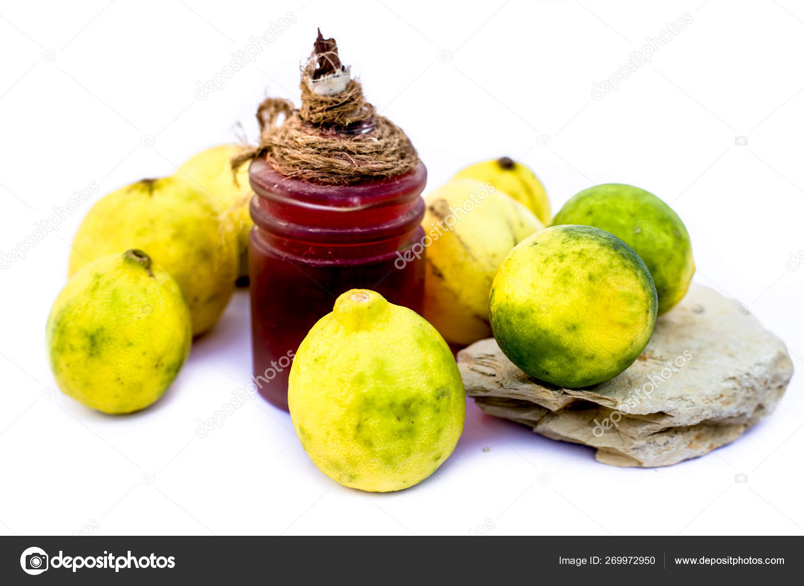 Lemon Face Mask Isolated White Lemon Juice Well Mixed Fuller's — Stock ...