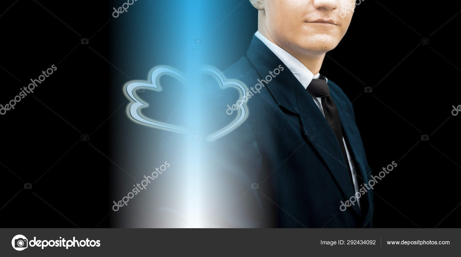 Technocrat Demonstrating Concept Cloud Computers Multi Usage Web ...