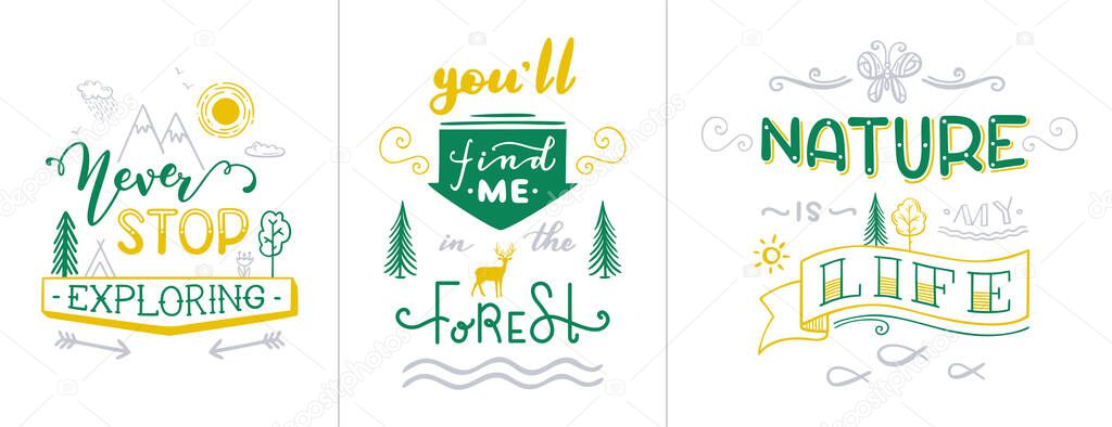 Never stop exploring Vector Images, Royalty-free Never stop exploring ...