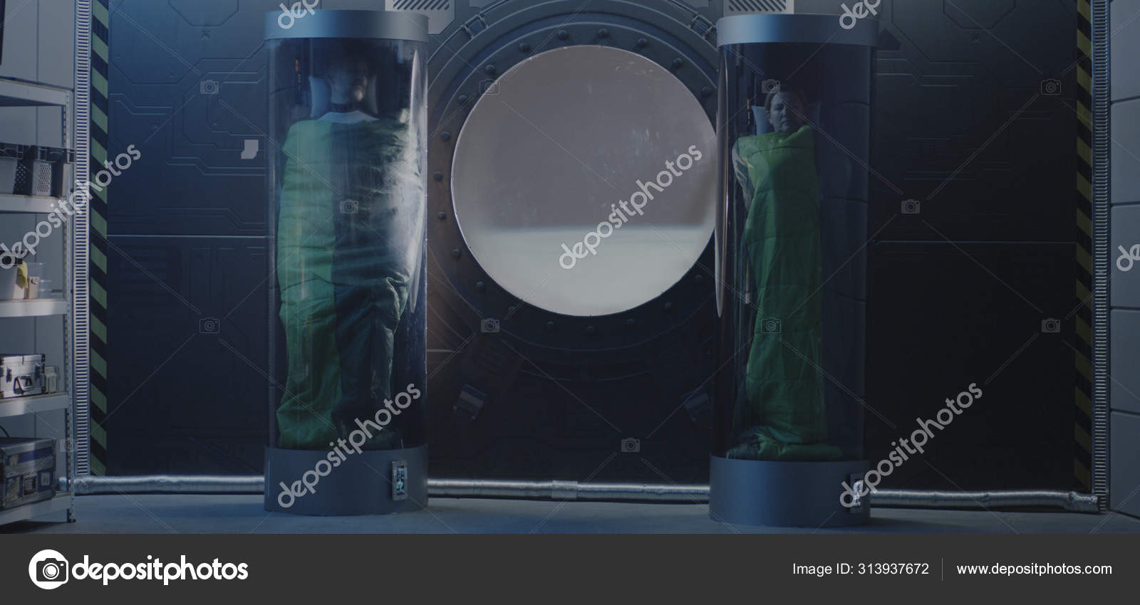 Astronaut Sleeping Pod