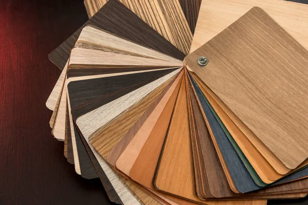 Piece of wood color guide for sample isolated on white backgroun Stock ...