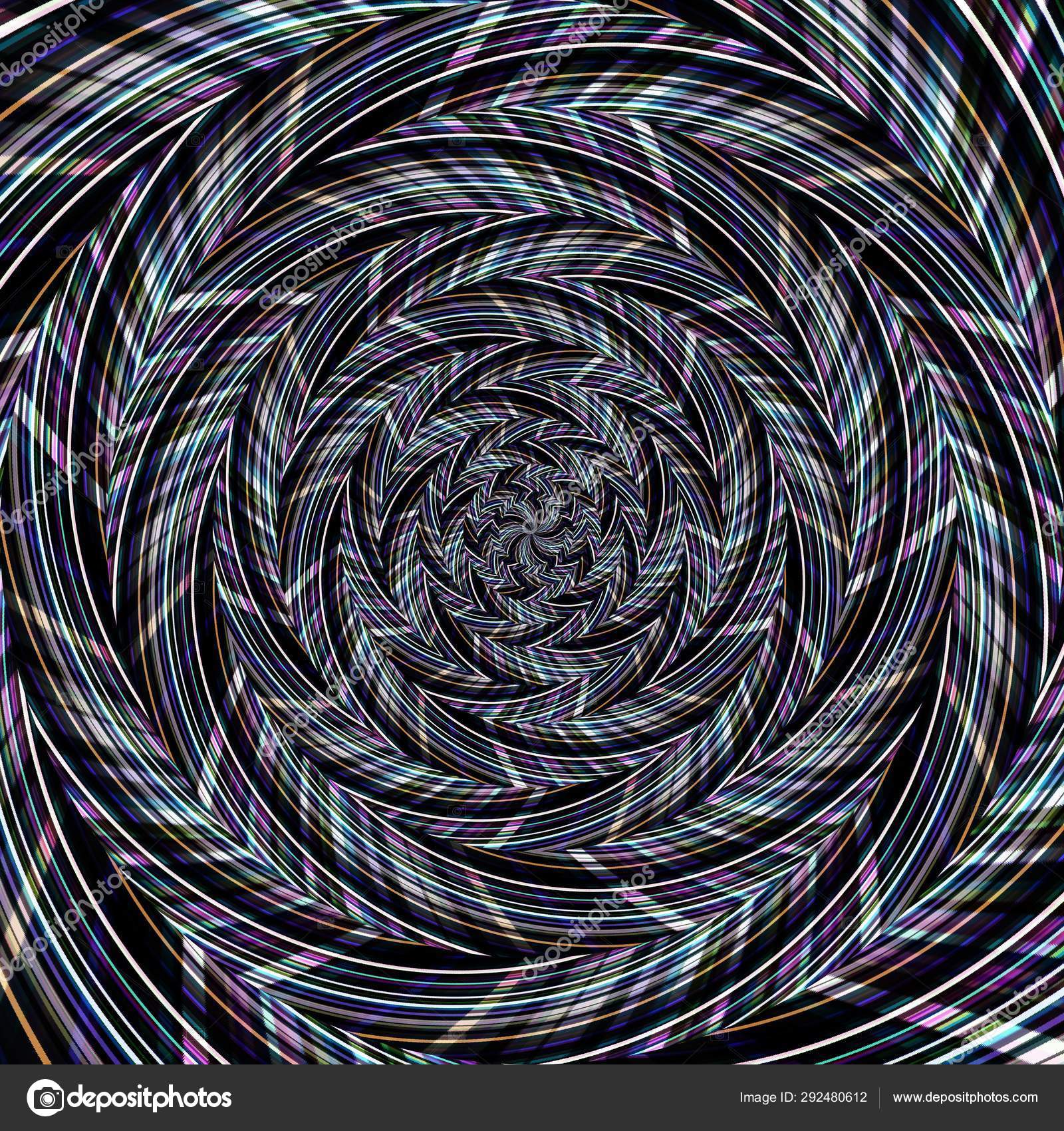 Spiral swirl pattern background abstract, illustration. — Stock Photo ...