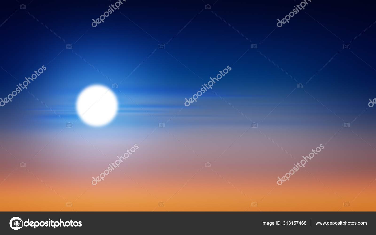 Moon background night gradient light, fog. — Stock Photo © BravissimoS ...