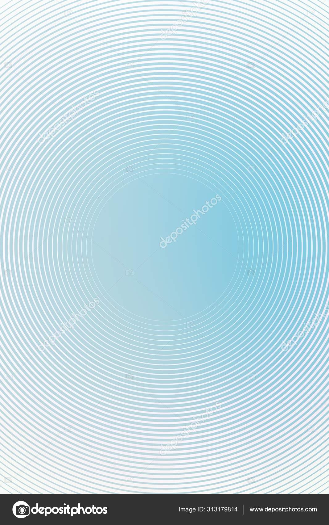 Gradient radial background, blue sky, blur smooth soft texture ...