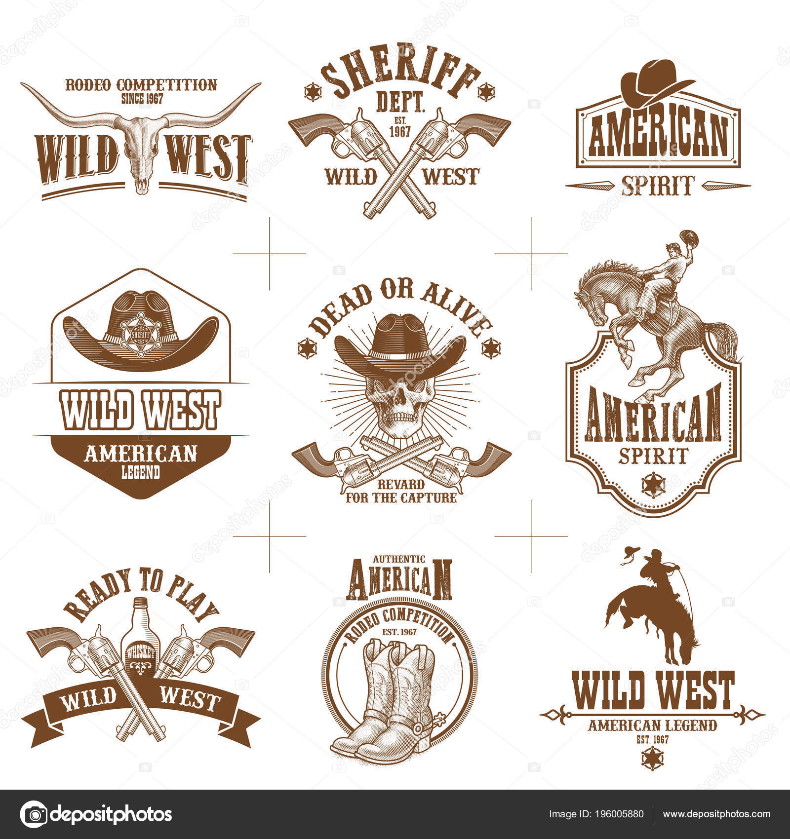 Western Style Logos