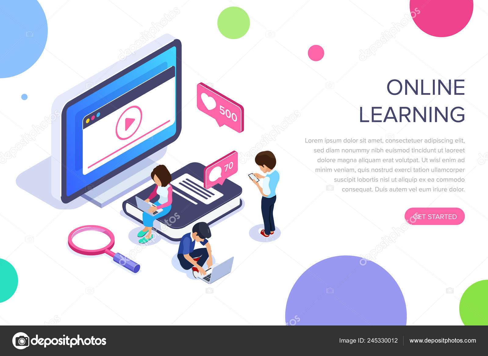 Infographic Tutorial Illustrator Basic Online Computer