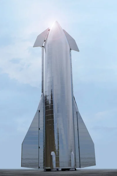 Spacexs Starship Prototype Mk1 Rocket Suborbital Prototype Spacex