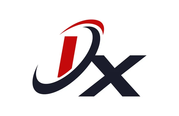 Logo Swoosh Global Red Letter Vector Concept Stock Vector by ...