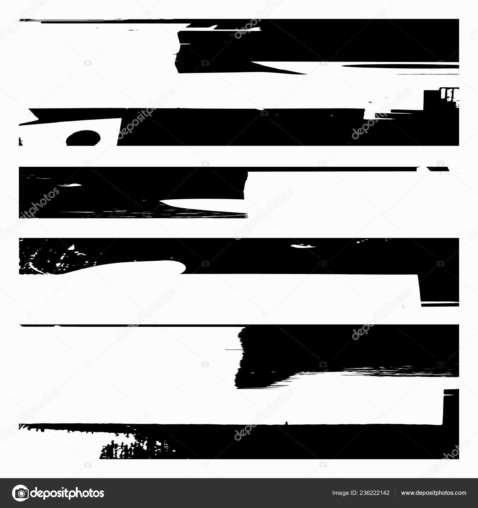 Set Black Grunge Design Element — Stock Photo © leonid980 #236222142