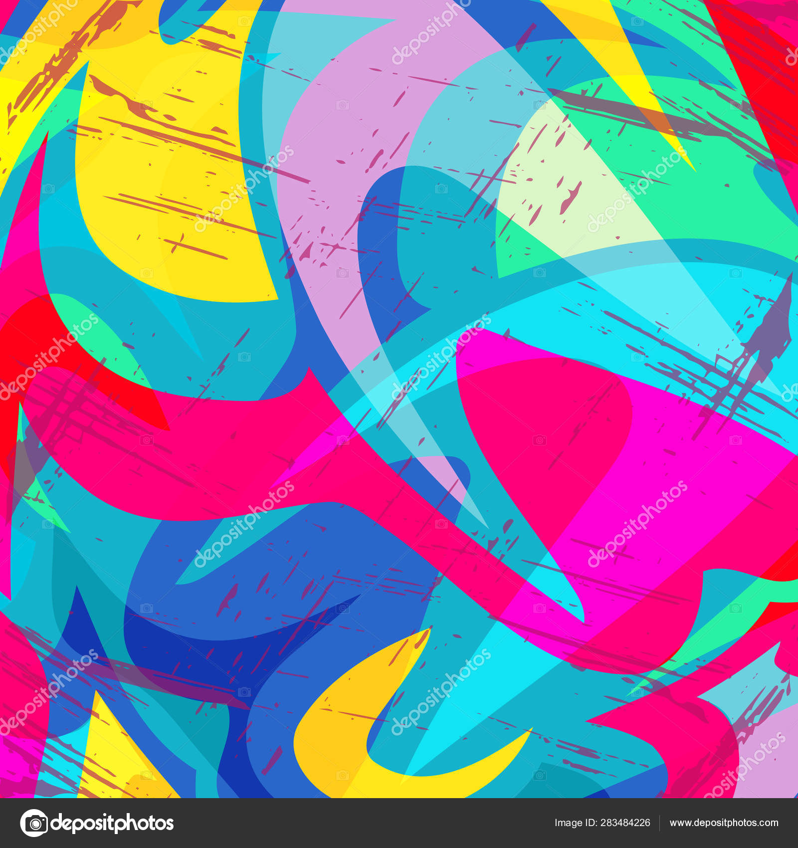 Abstract Graffiti Design