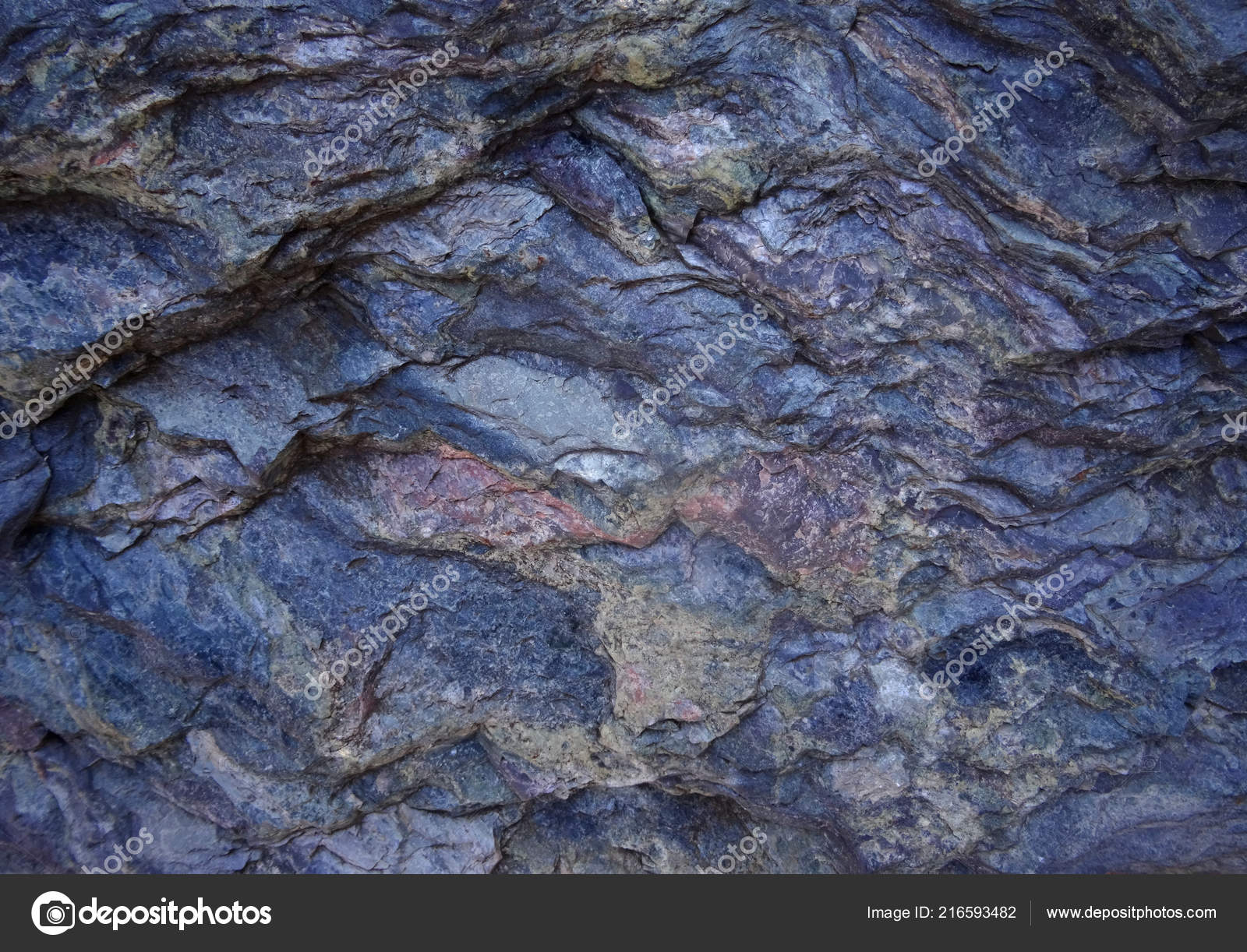 Blue Rock Texture