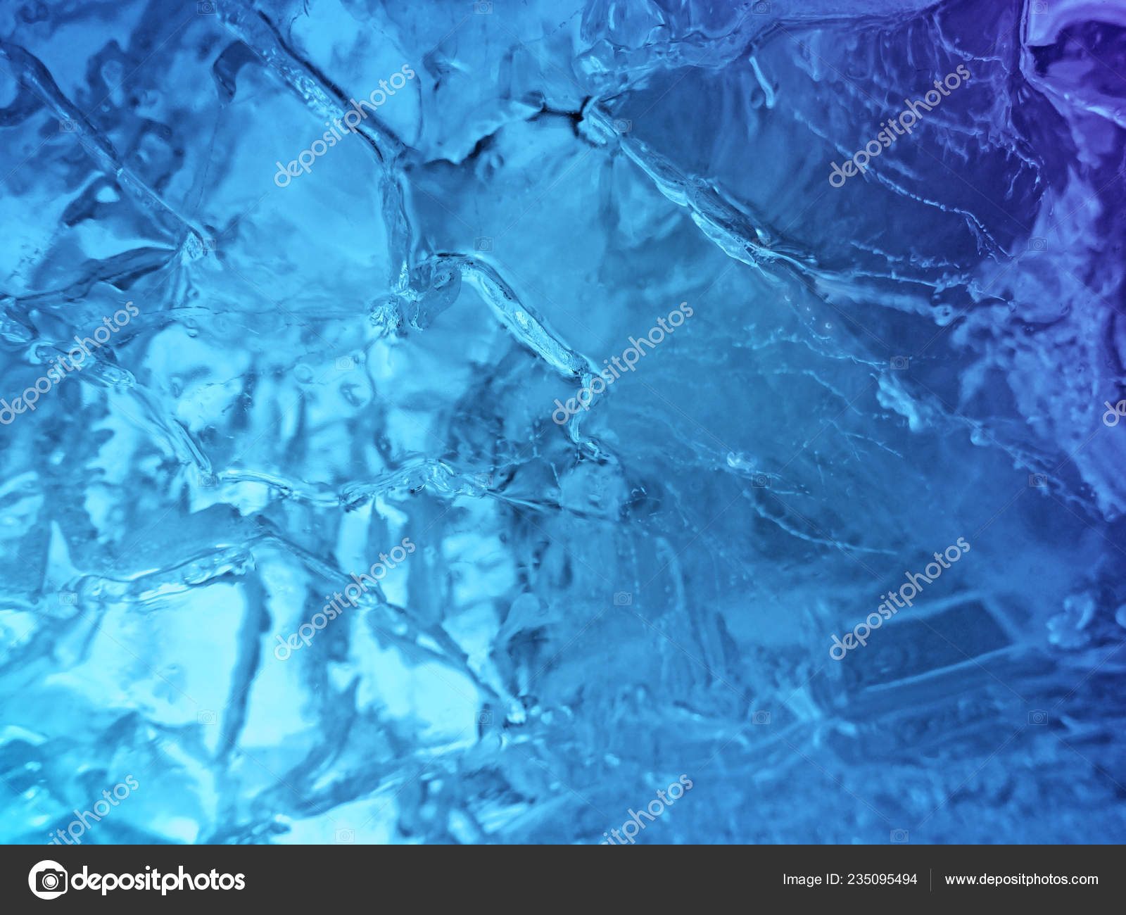 Abstract Ice Background