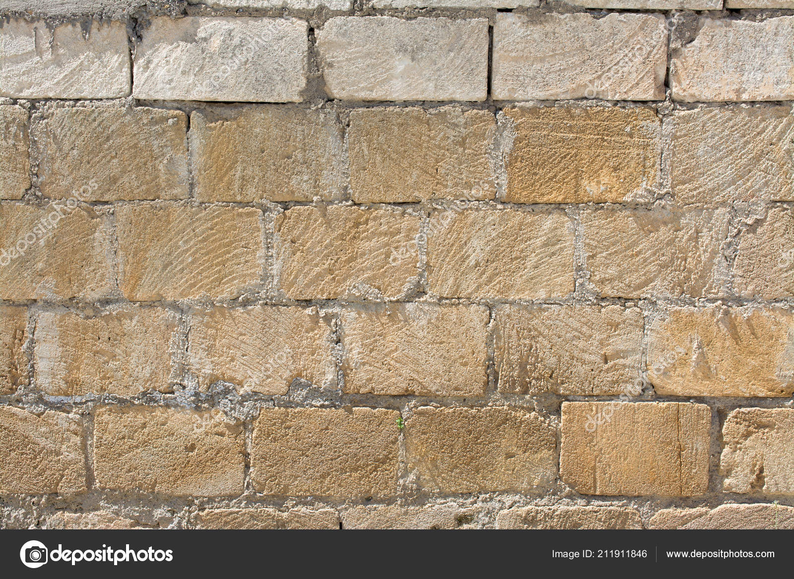 Pattern Chipped Tuff Stones Wall Texture Background — Stock Photo ...