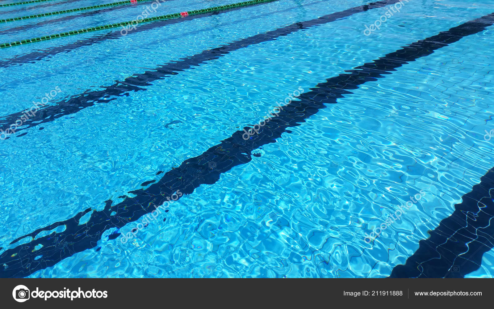 Swimming Pool Lane Lines Background