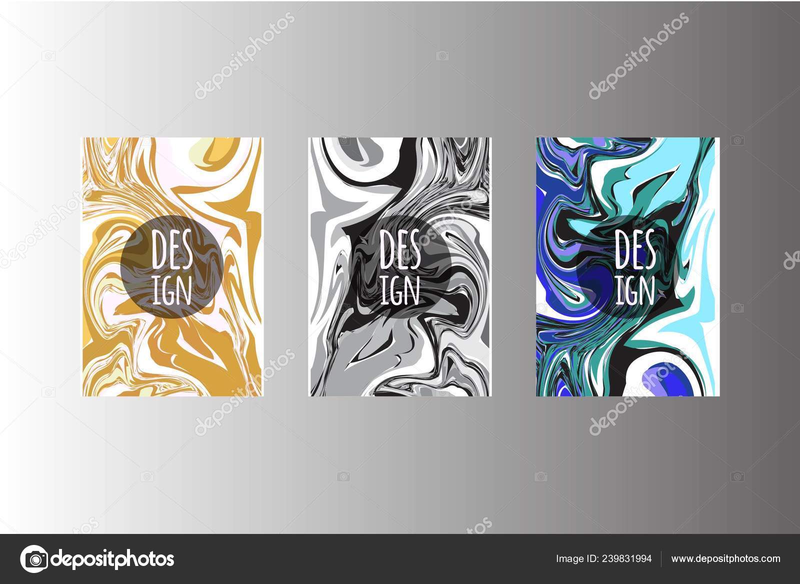 Poster set for your design. Stock Vector by ©VeronikaM 239831994