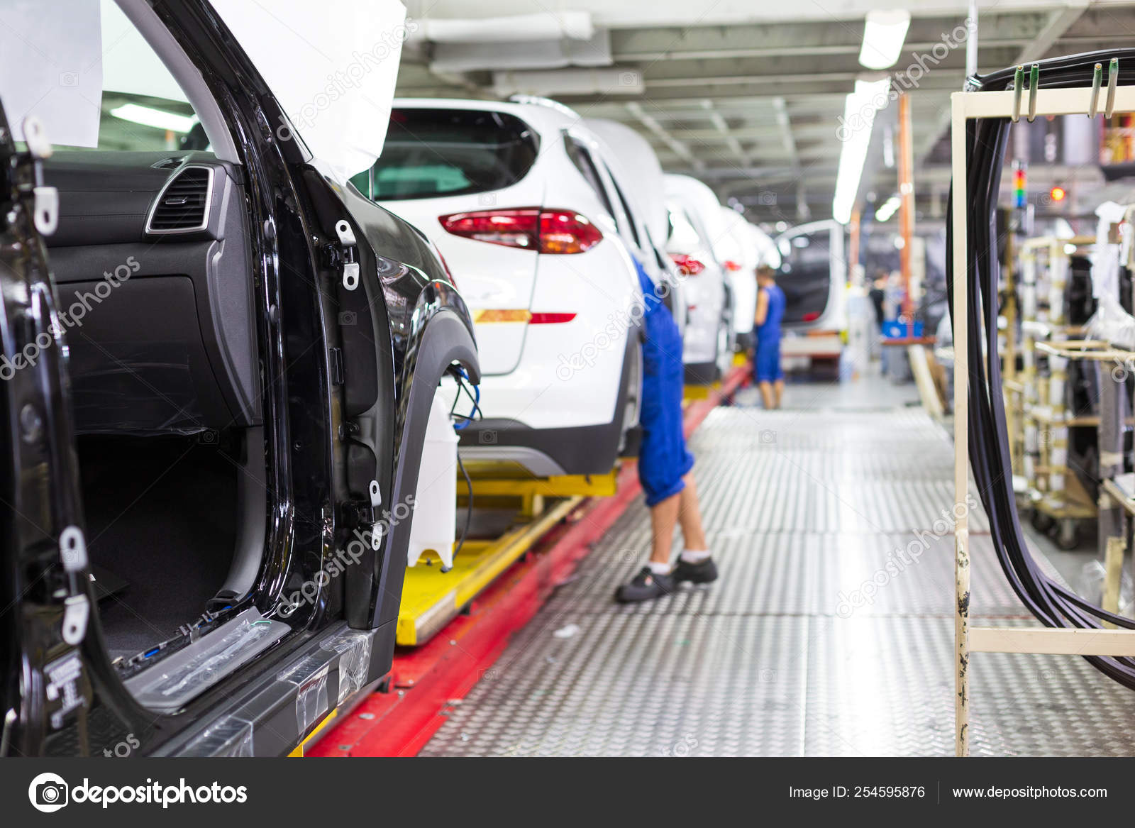 Car assembly line plating and equipment Stock Photo by ©VadimBorkin ...