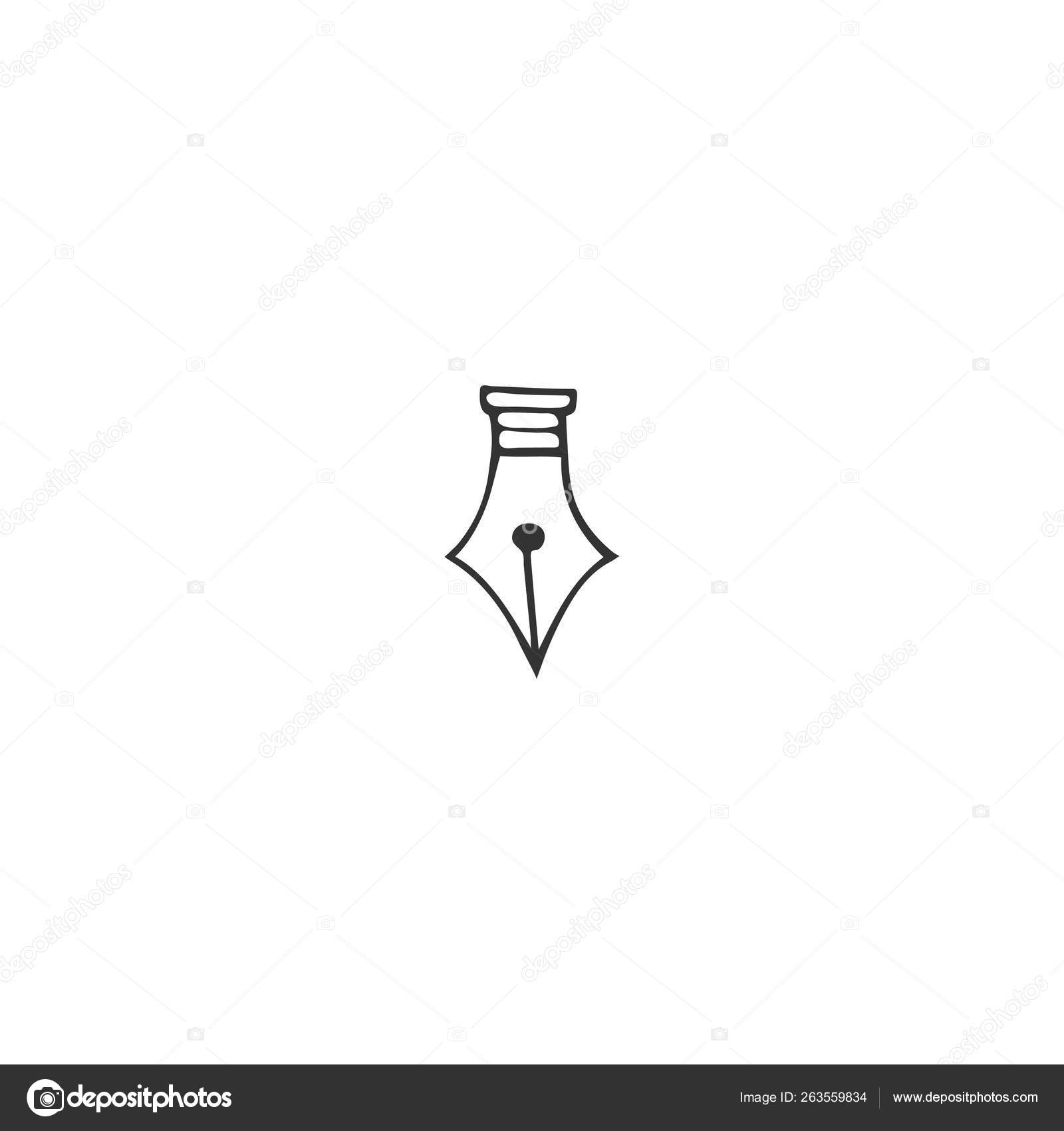 Fountain Pen Tip Vector