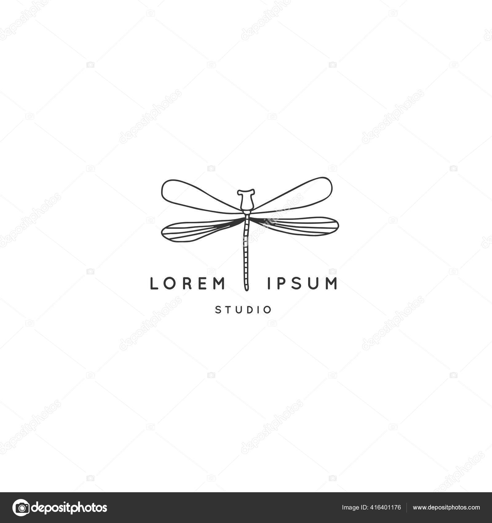 Capung Logo 33 Ide Logo | Desain Logo, Desain, Tato Capung