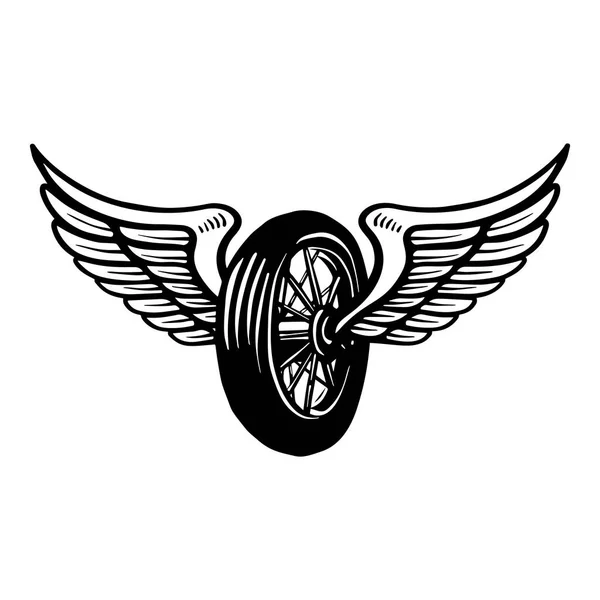 Winged wheel Vector Images | Depositphotos