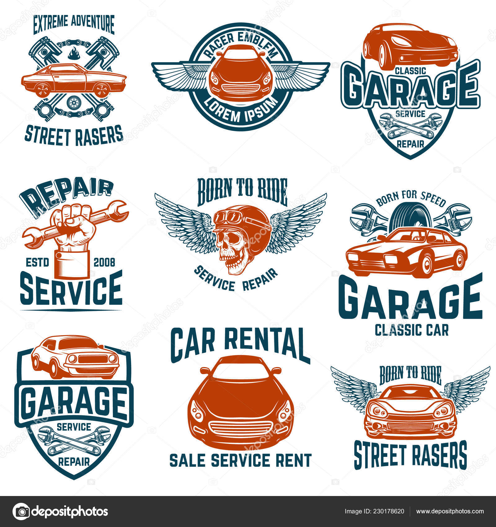 Auto Logos Rotes Schild Allbrit.de Ersatzteile Für Land Rover, MG