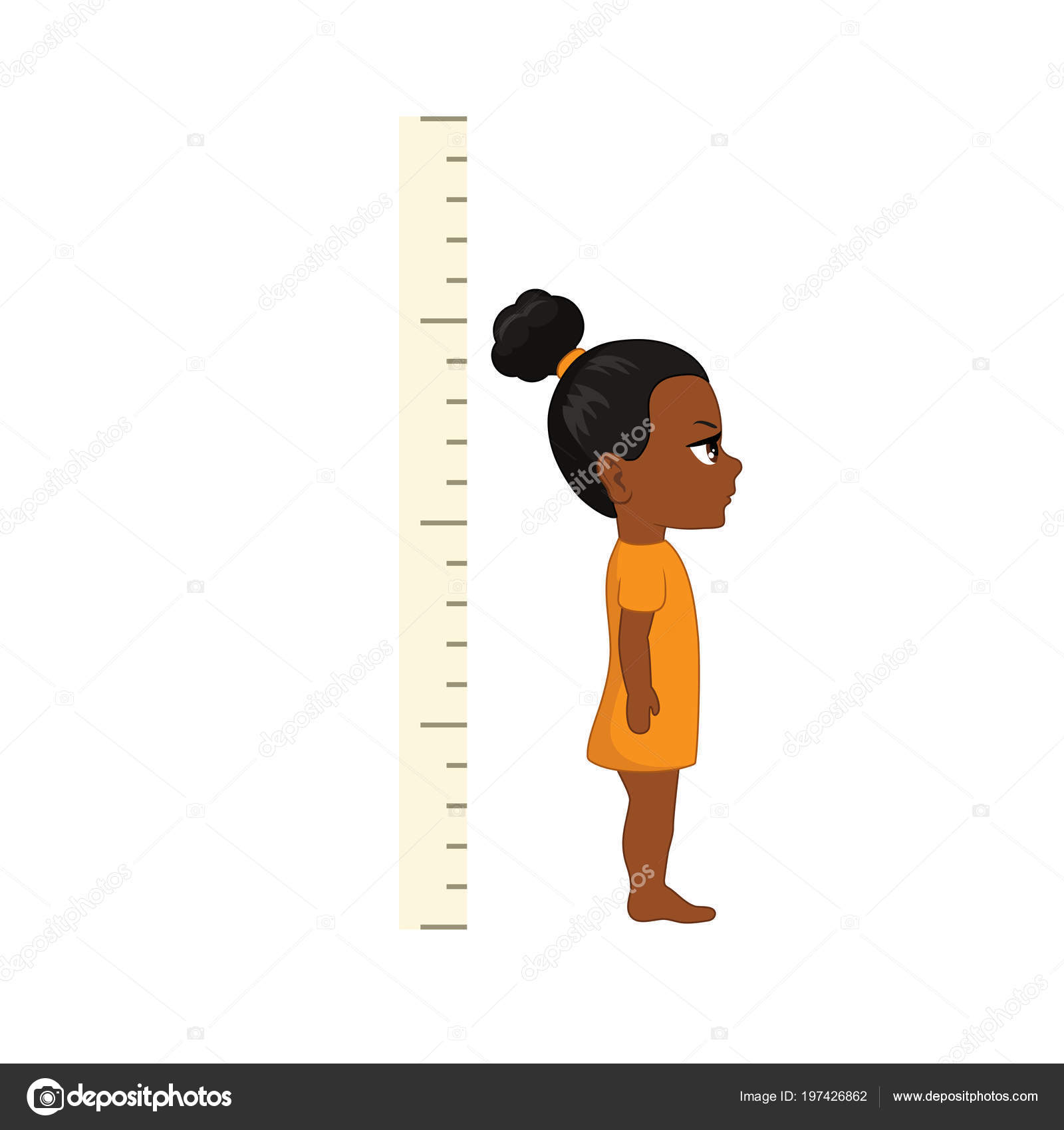 Short Women Height Cartoon