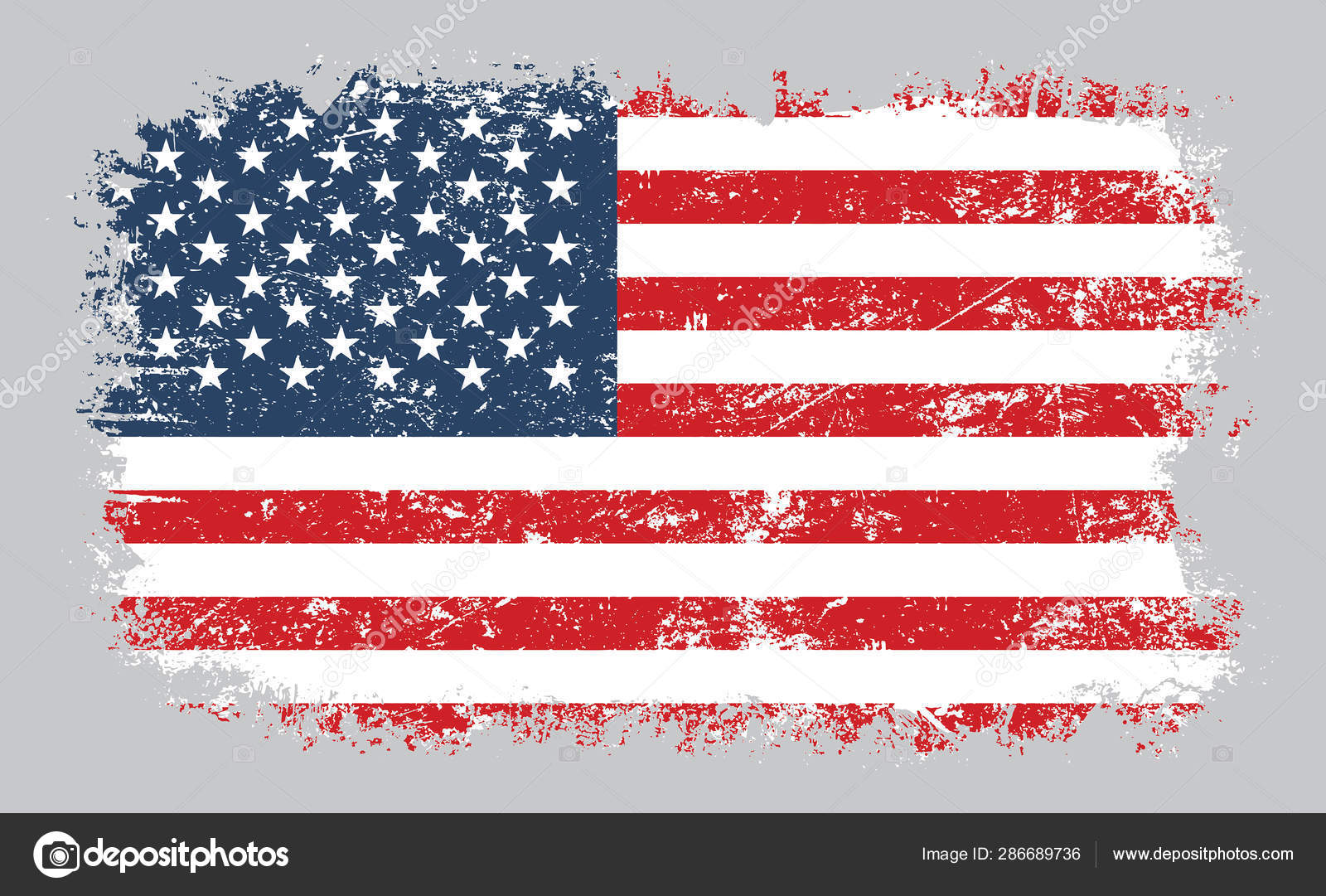 Faded Flag Vector