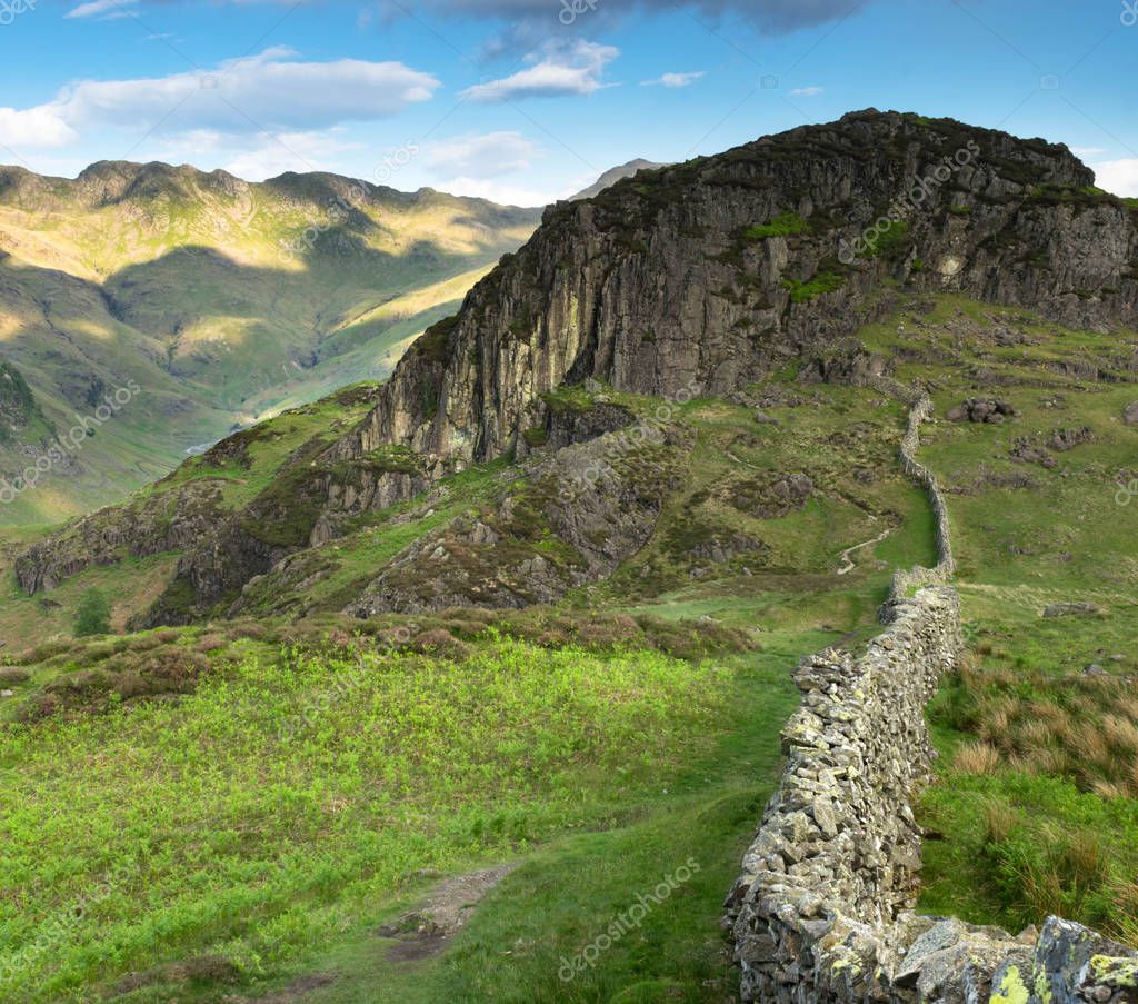 Side Pike en todo su esplendor a primera luz tomada en Lingmoor Fell 2022