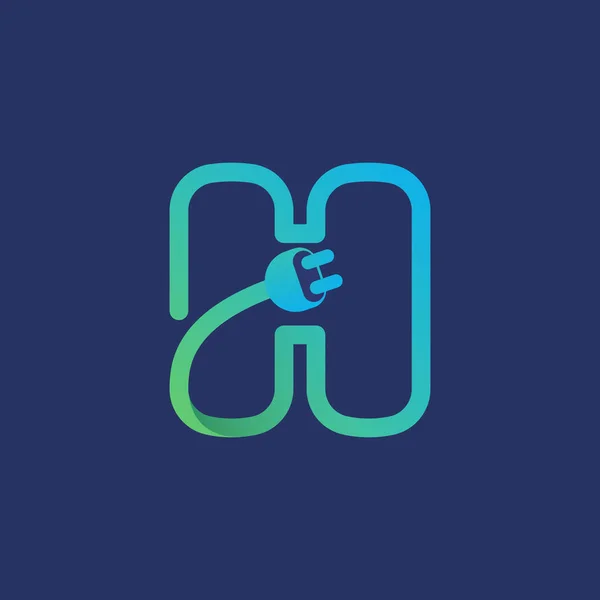 H electric logo Vector Art Stock Images | Depositphotos