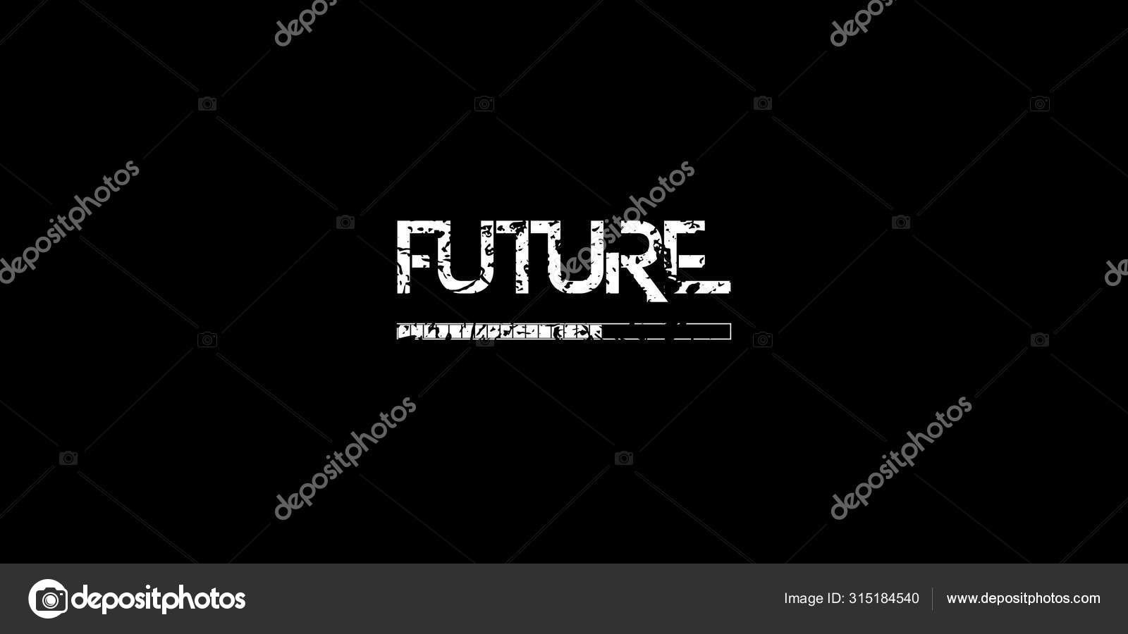 Future loading, progress bar, techno design, rough texture. Stock ...