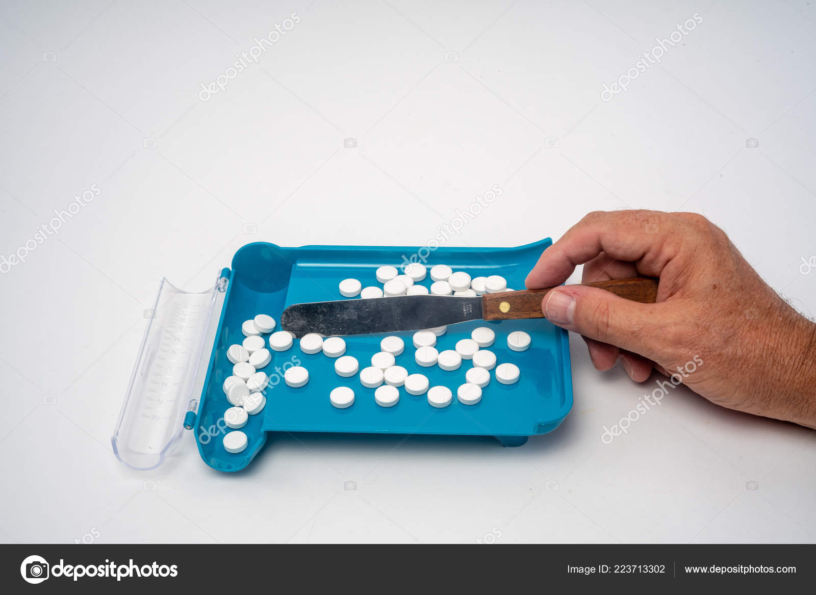 Pharmacist Counting Pills