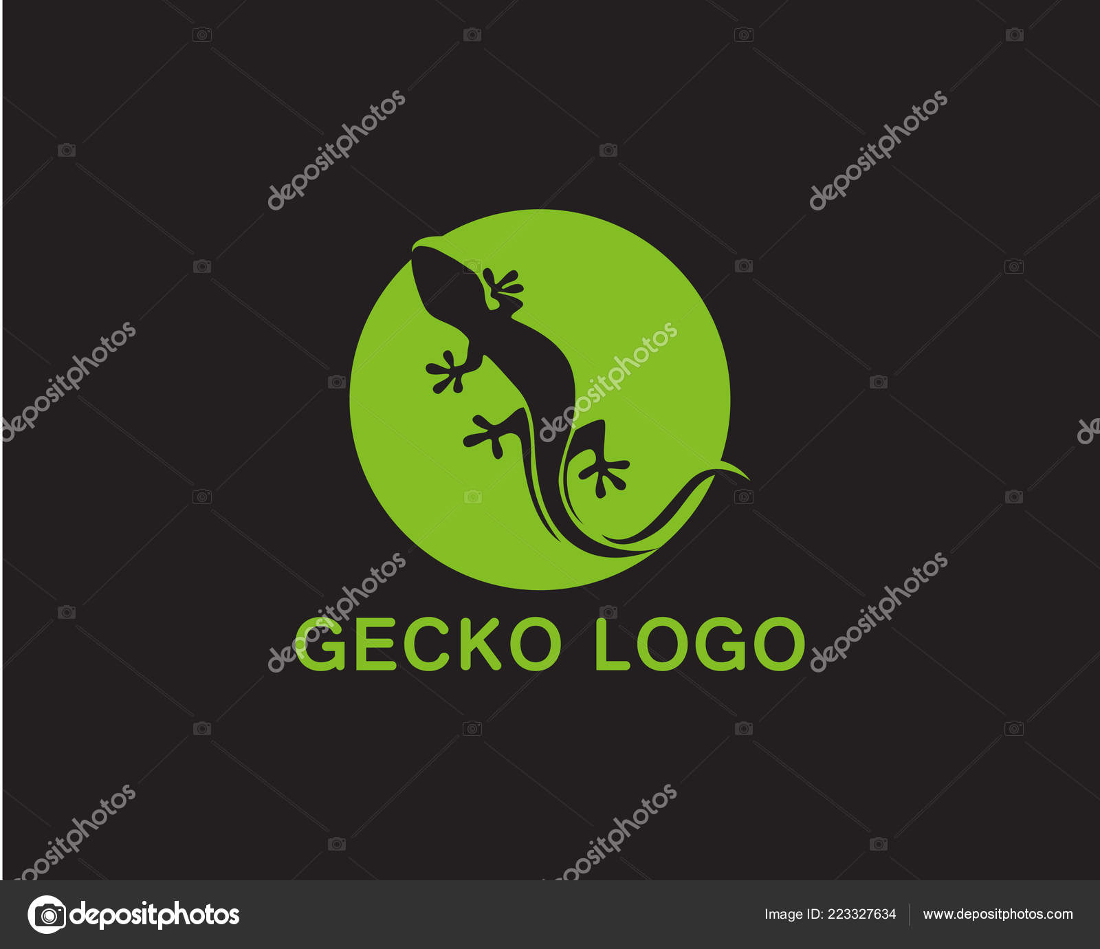 Green Lizard Logo