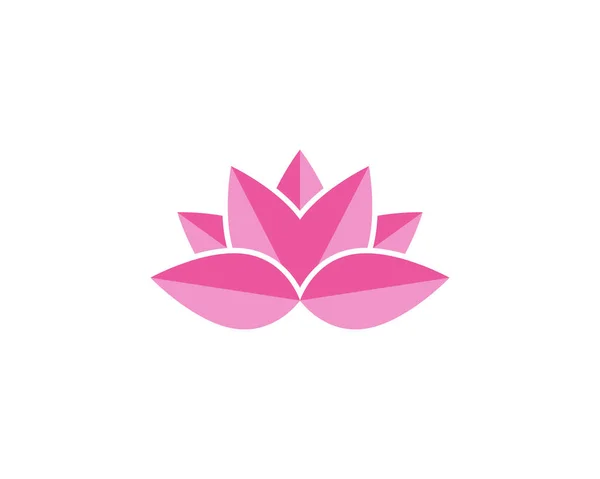 Lotus Flower Sign for Wellness, Spa and Yoga. Vector Illustratio ...