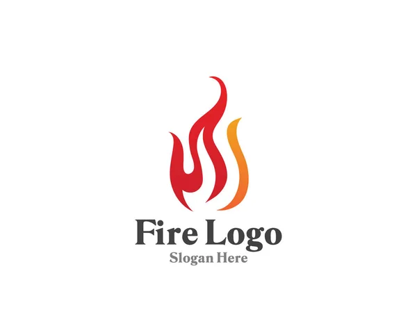 Fire Logo Symbol Gas Oil Stock Vector by ©Hatigraphic 240763840