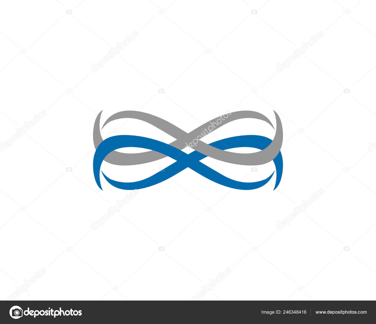 Infinity Logo Symbol Template Icons Vector Stock Vector by ©Hatigraphic ...
