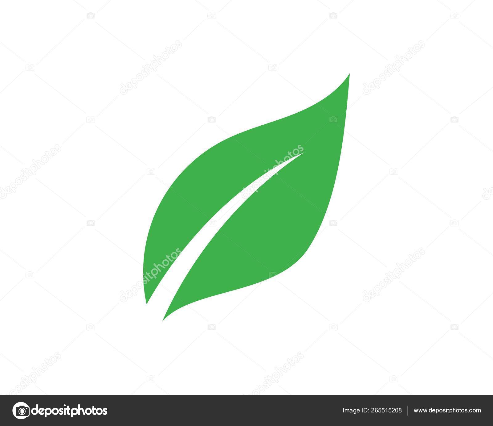 Logos av gröna träd blad ekologi vektor av ©Hatigraphic 265515208