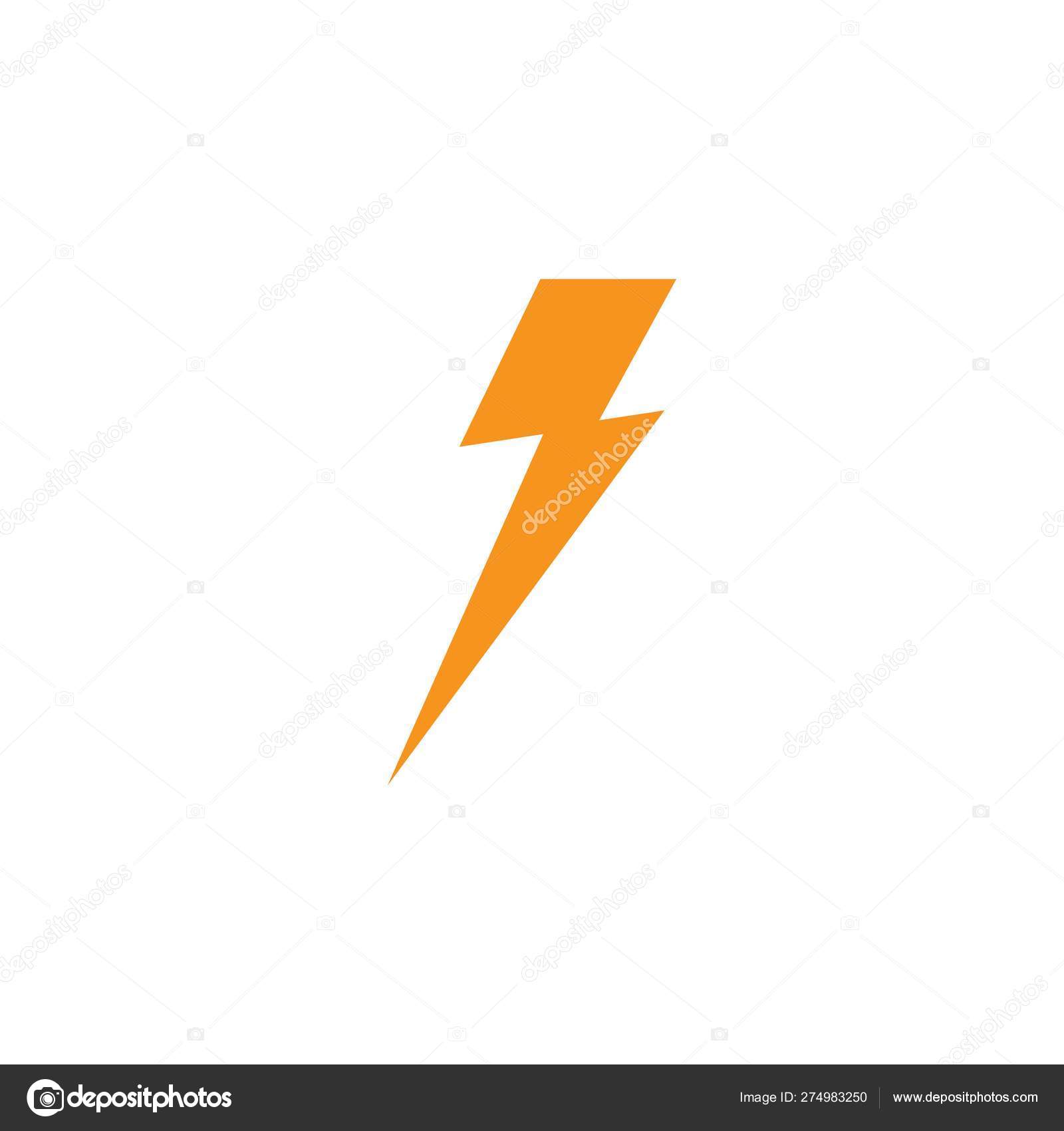 Rayo rayo flash Thunderbolt iconos vector Vector de stock por ...