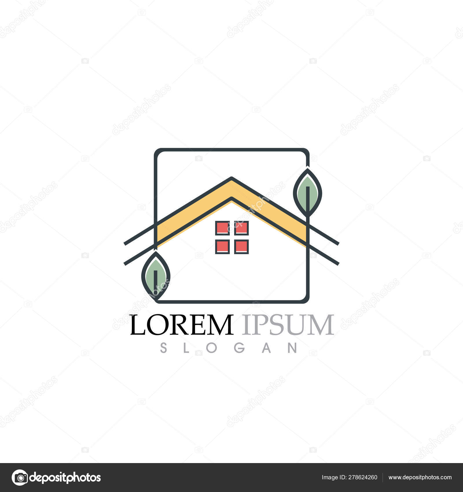 Building home Logo and symbol design vector Stock Vector by ...