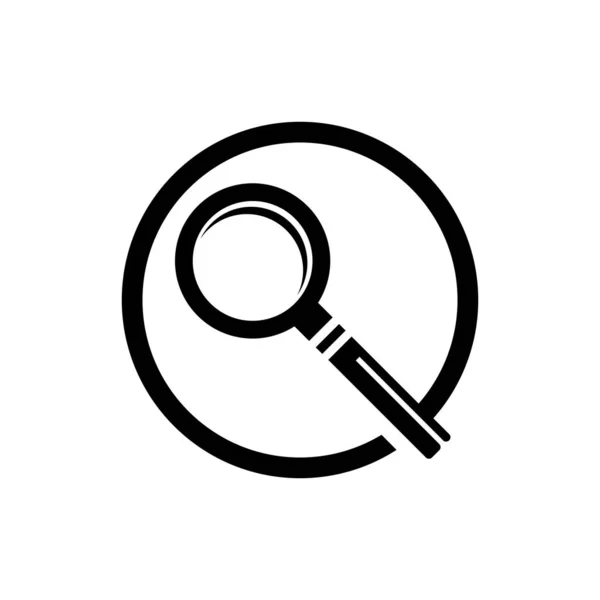 Magnifying glass icon. Logo element illustration.magnifying glas Stock ...