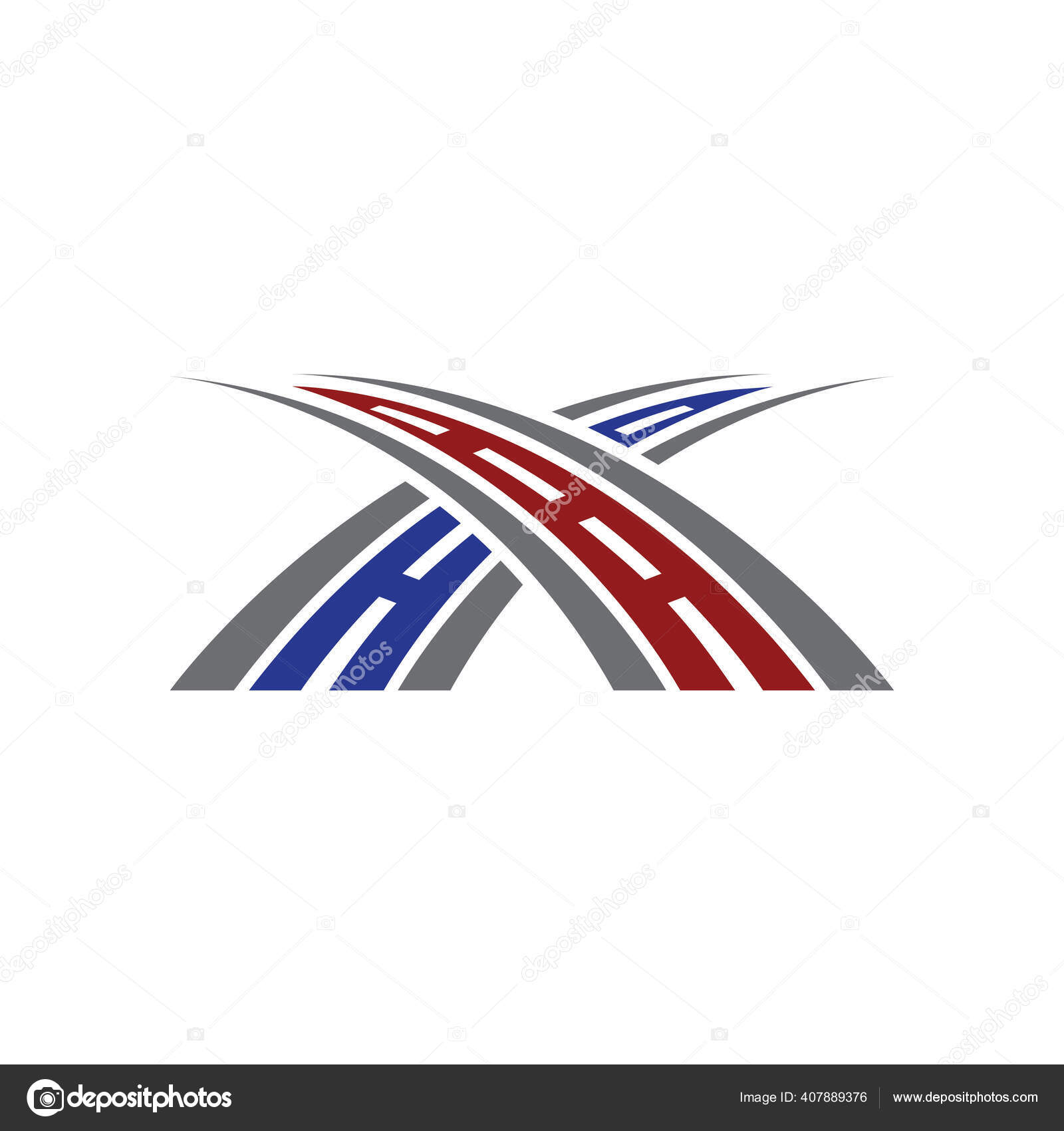 Logo Jalan Dan Templat Simbol Vektor Stok oleh ©Hatigraphic 407889376