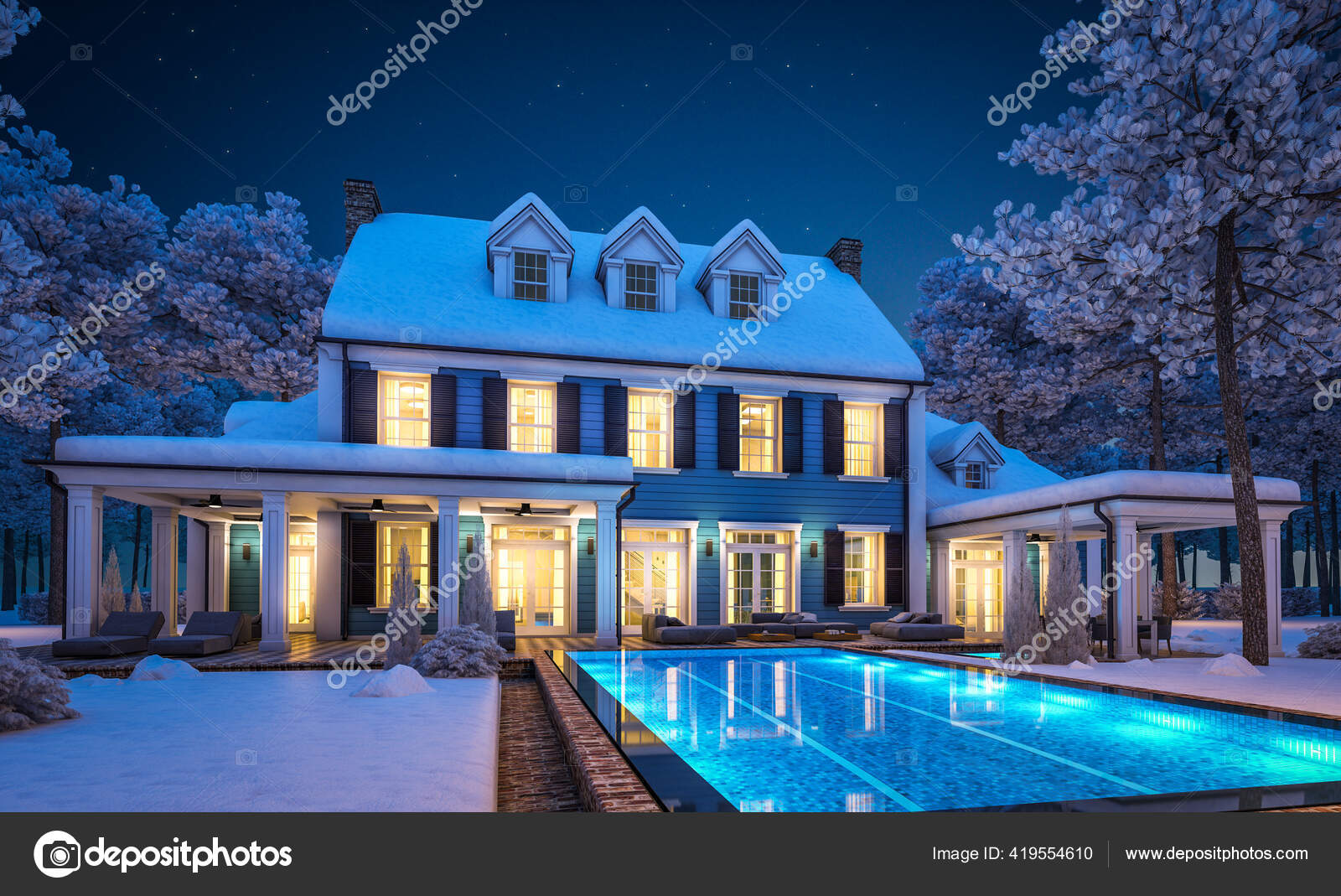 Maison Style Colonial Moderne | Ventana Blog