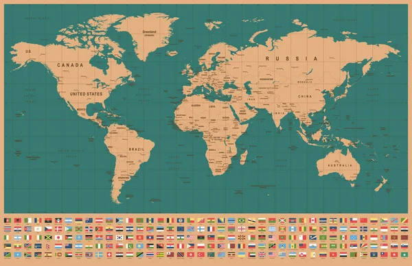 8,972,300 World flag map Vector Images | Depositphotos