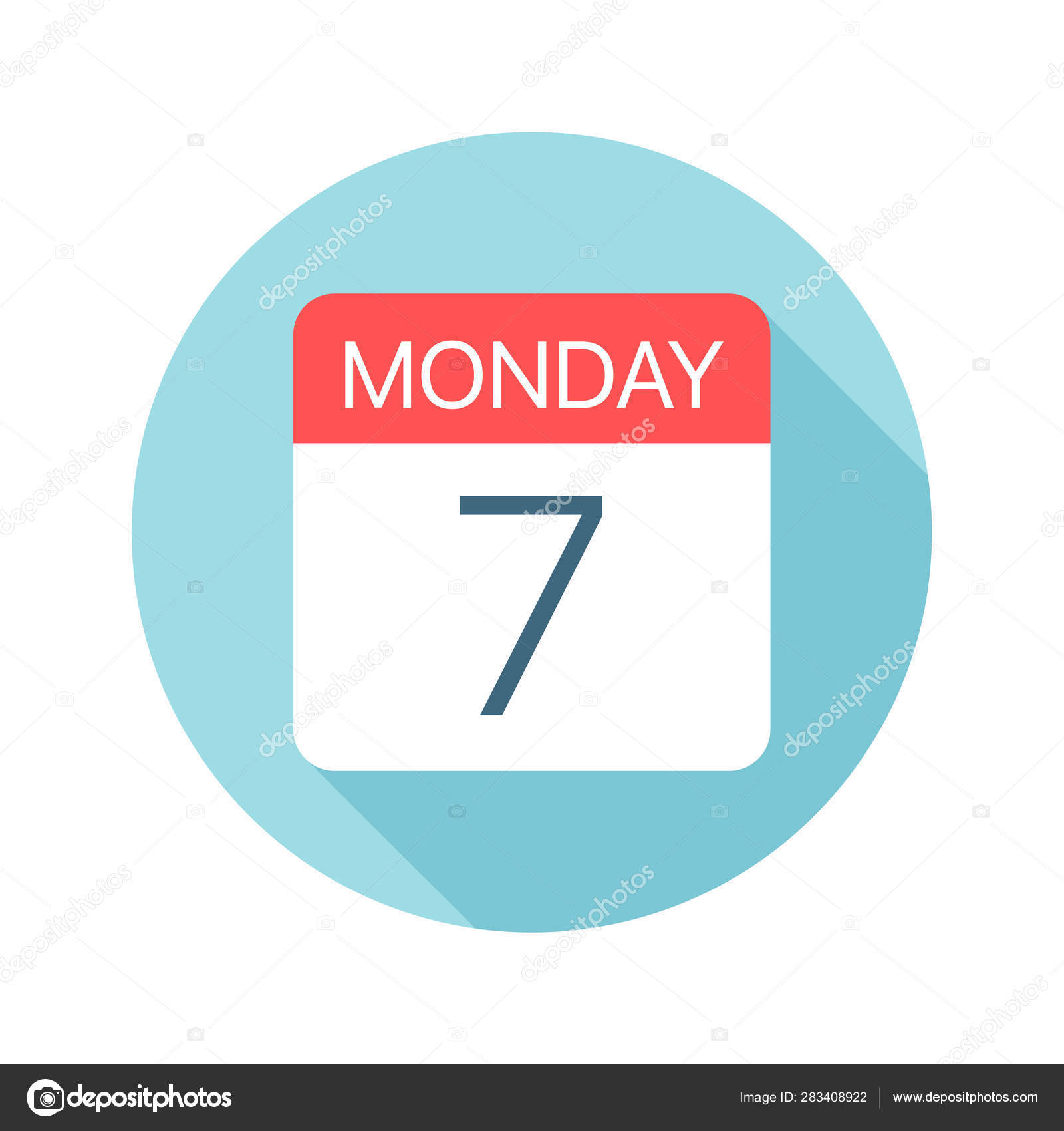 Monday Calendar Icon