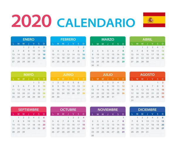 2025 Calendar Spanish Vector Illustration Spanish Version Stock Vector ... 2025 Calendar Spanish Vector Illustration Spanish Version Stock Vector ...
