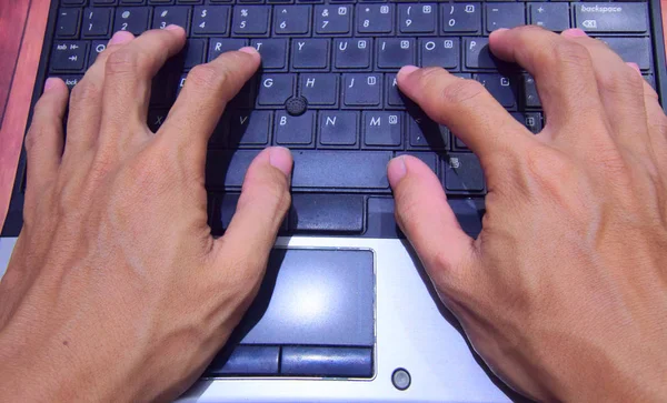 Black hands typing Stock Photos, Royalty Free Black hands typing Images ...