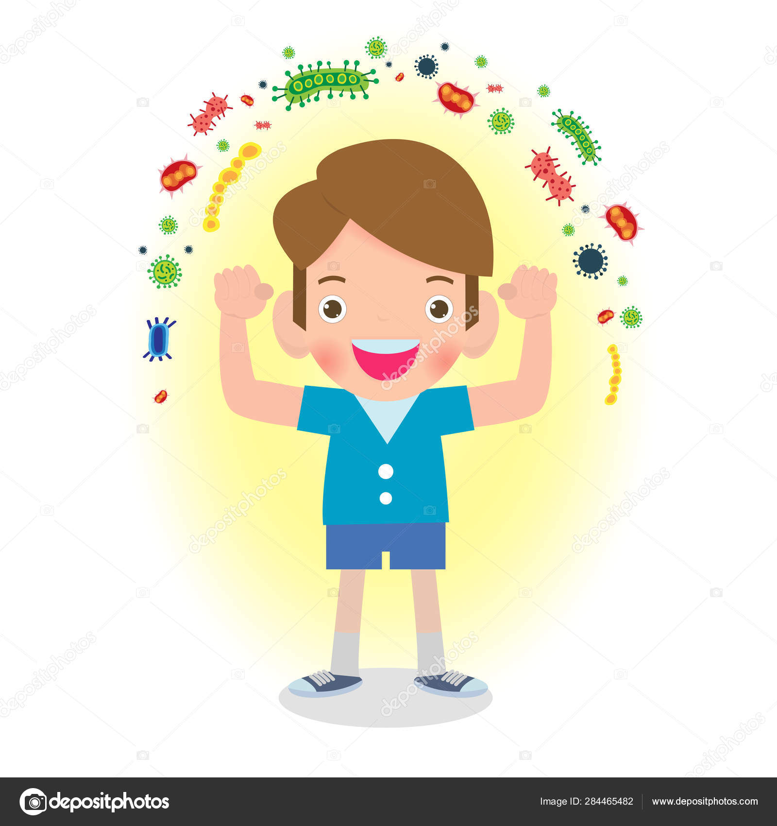 Healthy Kids Clip Art