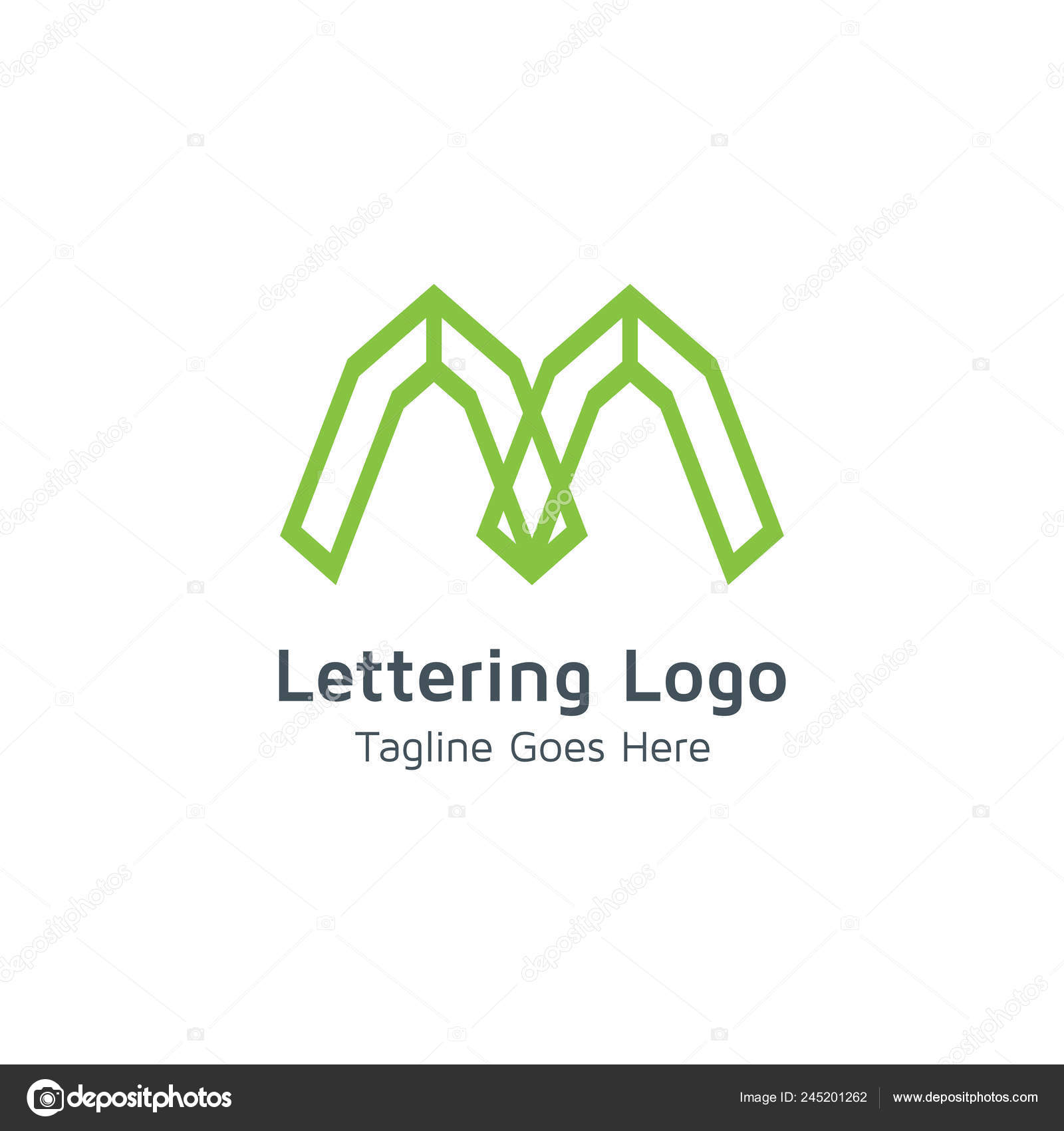 Letras Diseño Alfabeto Vector Logo Vector de stock por ©Acongraphic ...