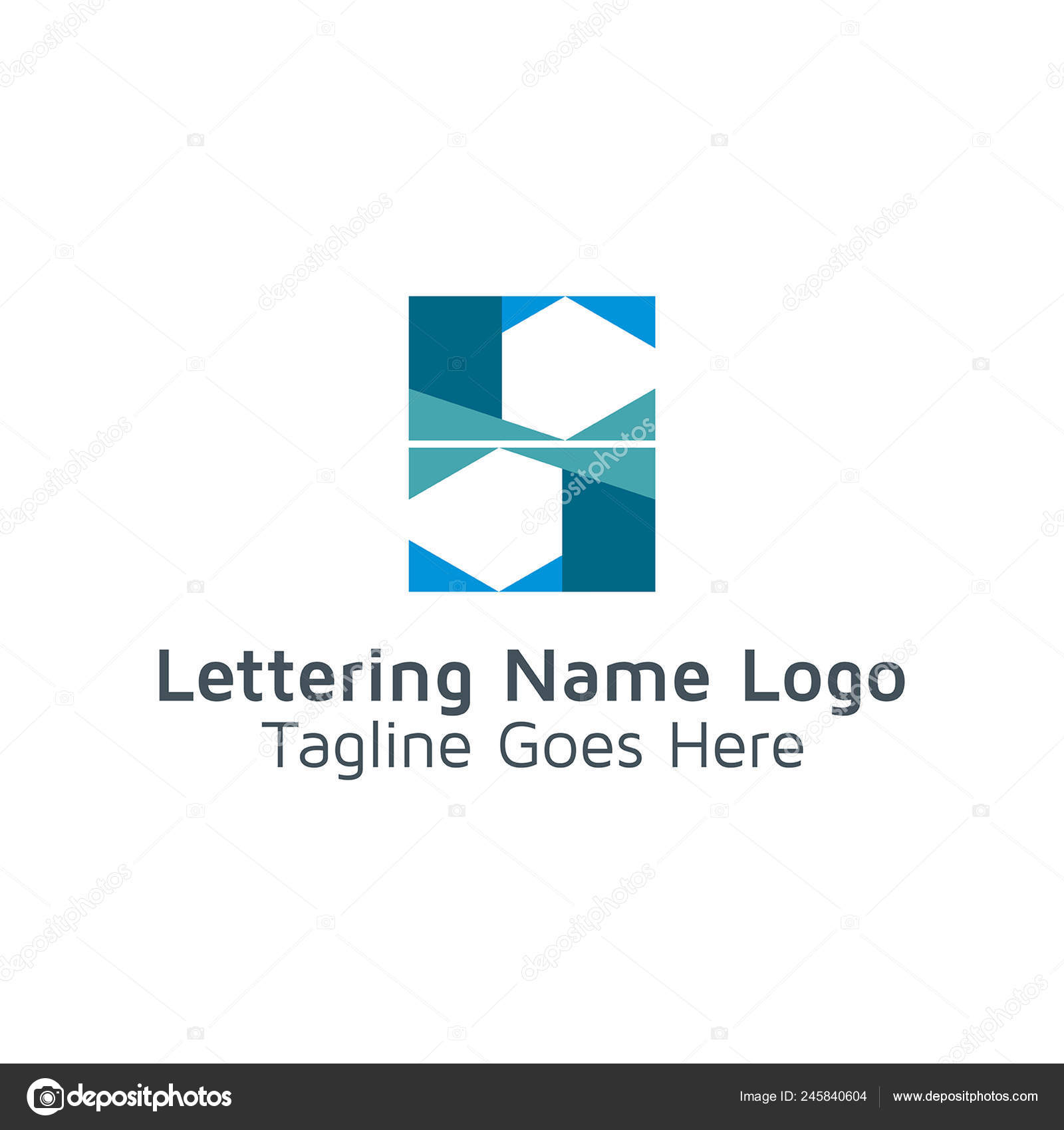 Lettering Design Alphabet Vector Logo — Stock Vector © Acongraphic ...