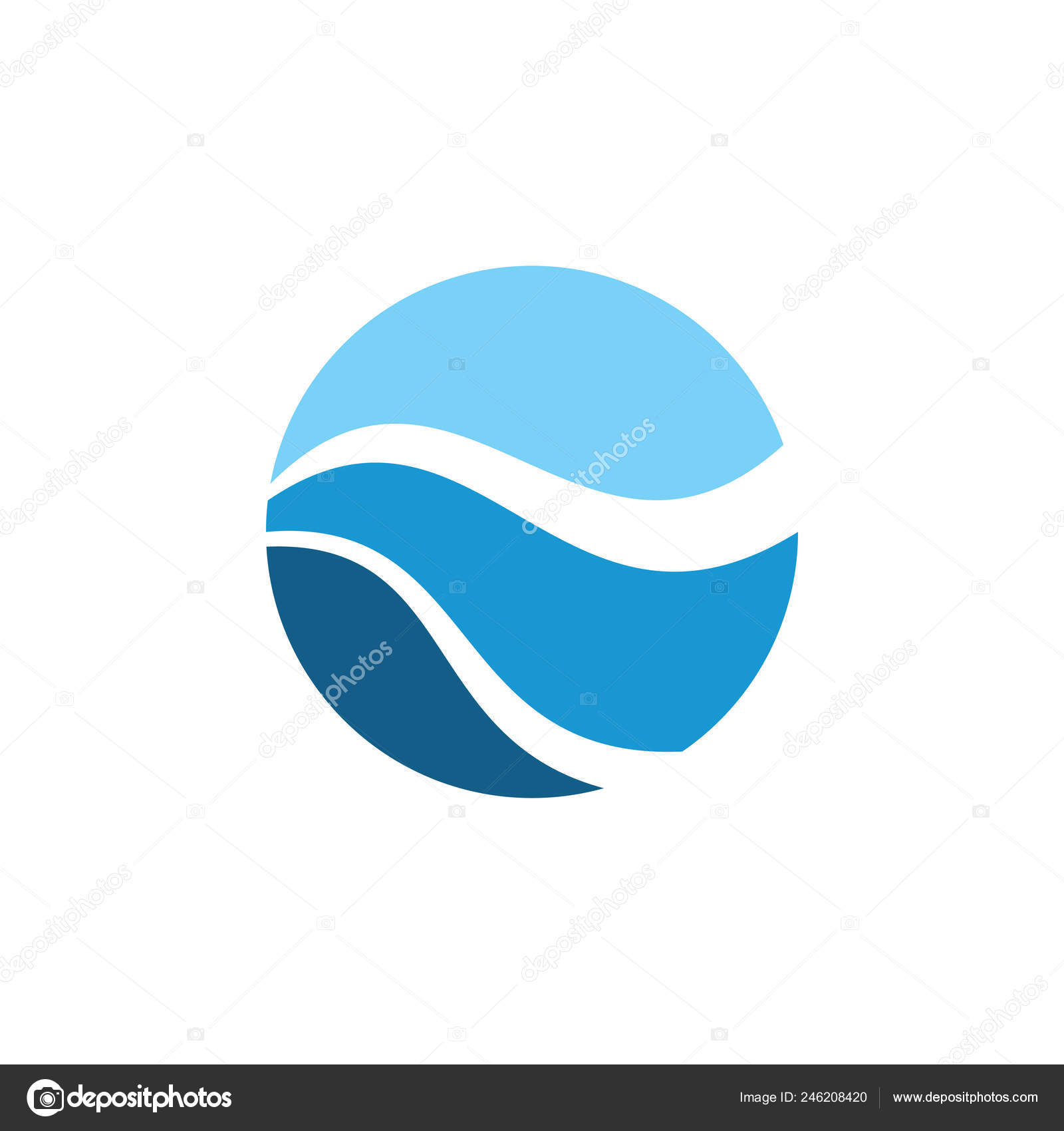 Vecteur Design Logo Mer Vecteur par ©Acongraphic 246208420